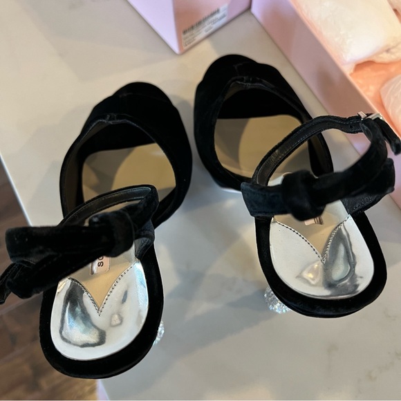 Sophia Webster | Shoes | Sophia Webster Natalia Velvet Crystal Heels ...